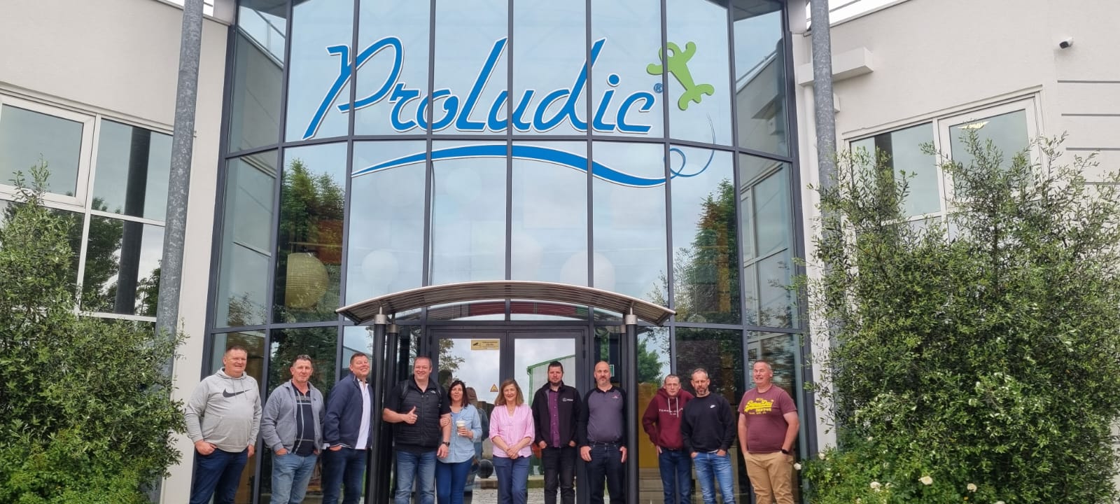 Team trip to Proludic Factory in France - Garden Escapes